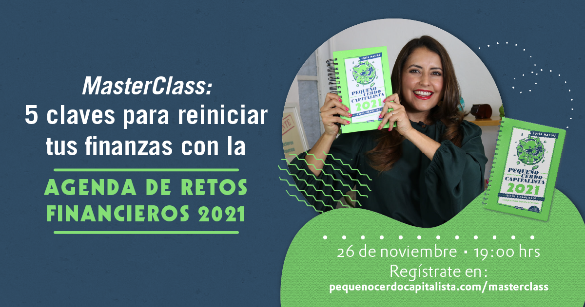 MasterClass GRATIS: 5 claves para reiniciar tus finanzas